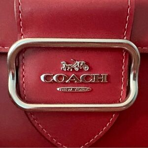 Coach | Bags | Coach Leather Morgan Square Crossbody Bag Purse Satchel ...